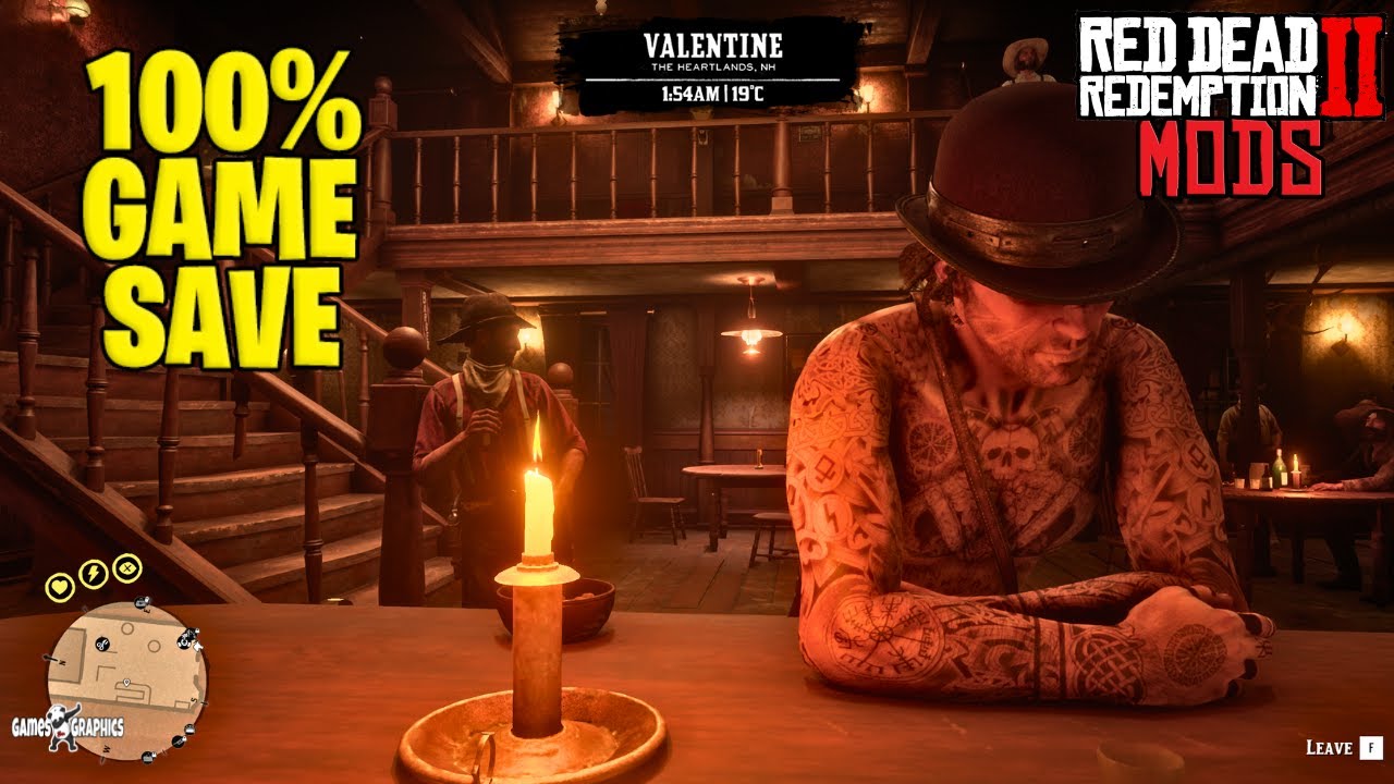How to install 100% Save (RDR2 MODS) 2024 - YouTube