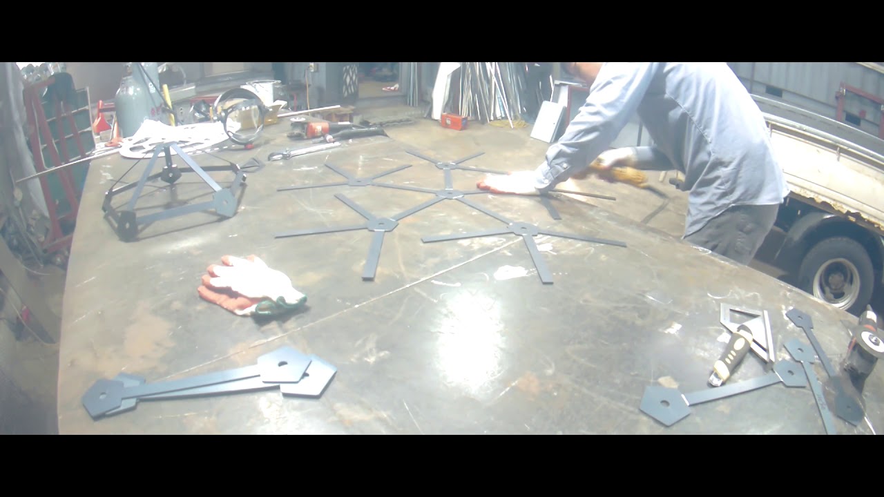 에우독소스 시운동 모형(Eudoxus apparent motion model) 제작 1 - YouTube