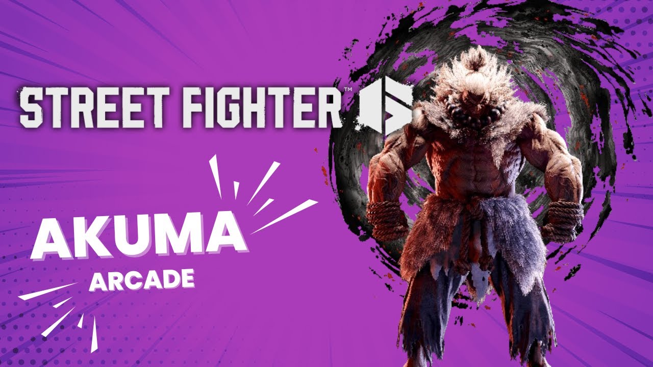 Street Fighter 6 Akuma Arcade (2024-08-16) - YouTube