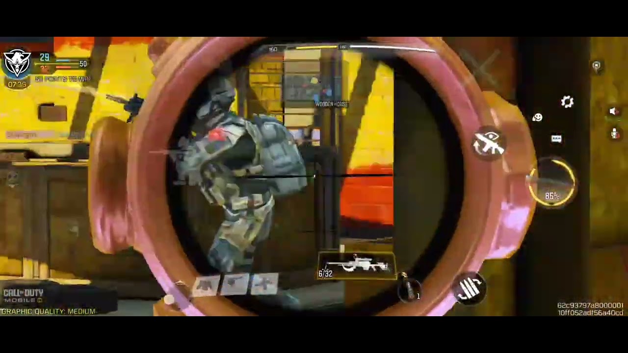 practice sniper of CALL OF DUTY MOBILE - YouTube