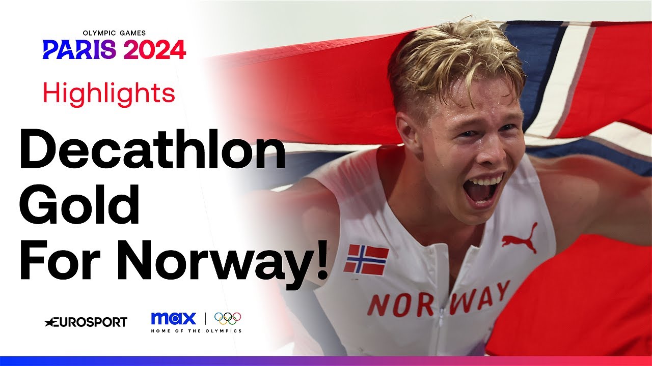 Decathlon gold goes to Norway's Markus Rooth 🇳🇴 | #Paris2024 Highlights ...
