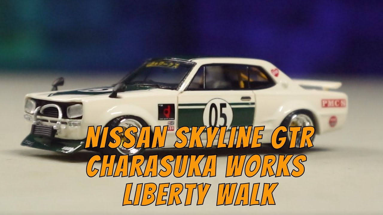 UNBOXING MODEL CAR FUEL ME NISSAN GTR CHARASUKA WORKS, MOBIL LEGENDARIS ...