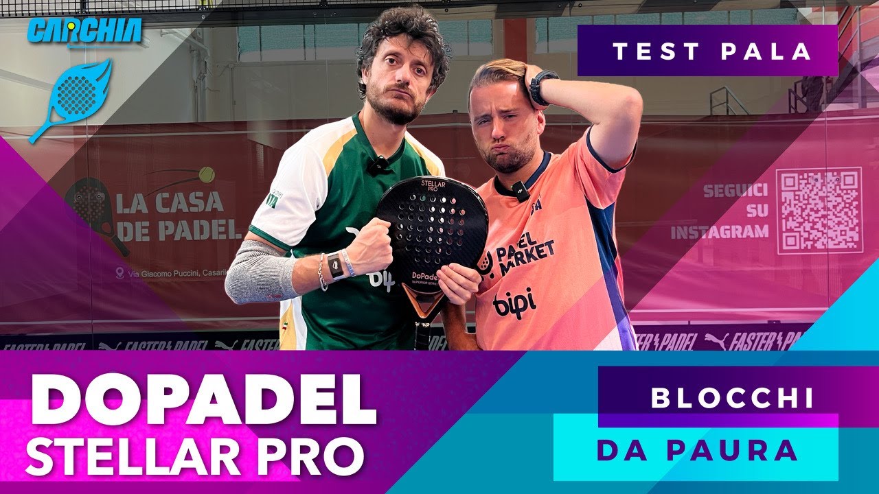Dopadel STELLAR PRO: Recensione (ENG SUBS). Una pala davvero offensiva ...