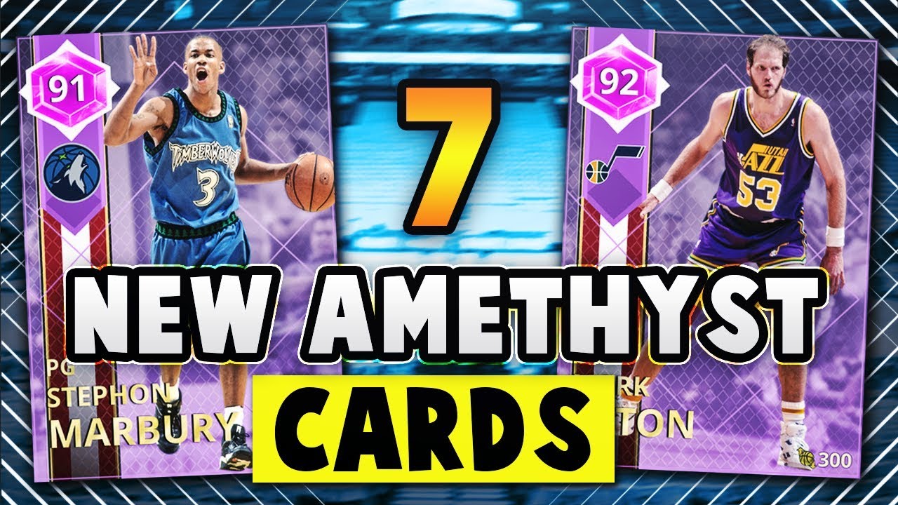 7 NEW HISTORIC AMETHYST CARDS IN NBA 2K18 MyTEAM!! *NEW LEGENDS IN NBA ...