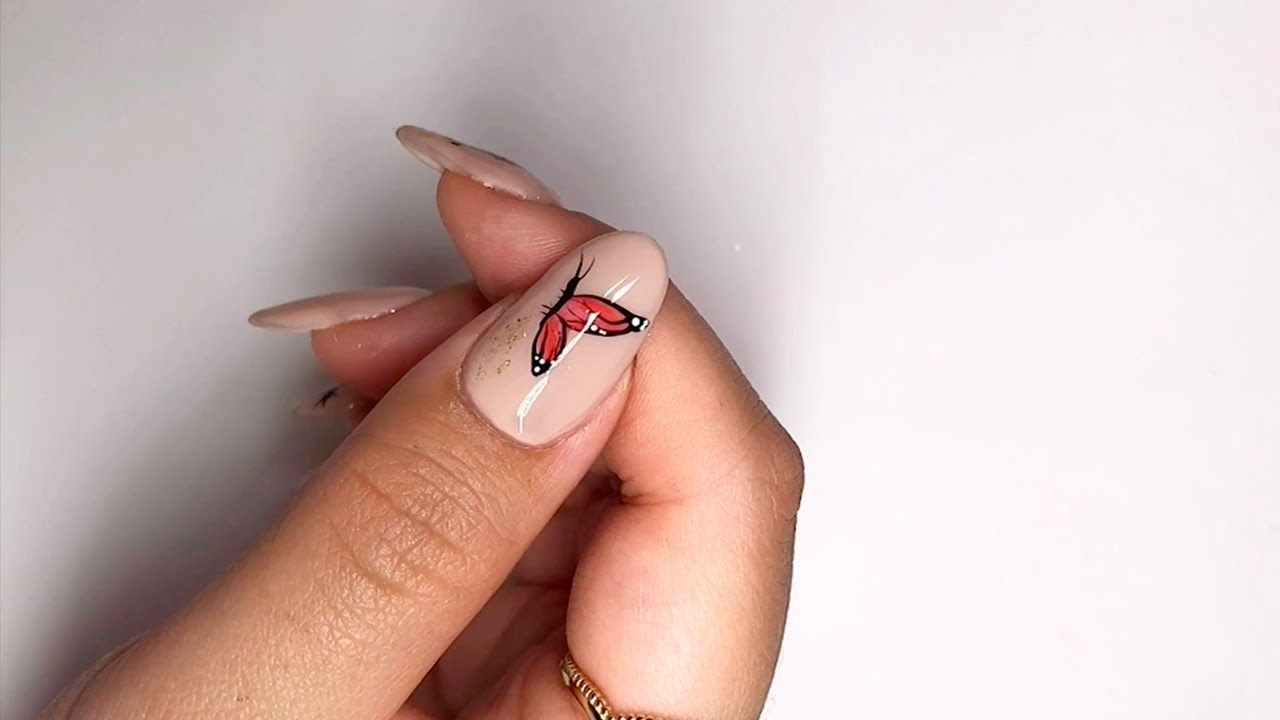 Butterfly Pro Nail Art Tutorial - YouTube