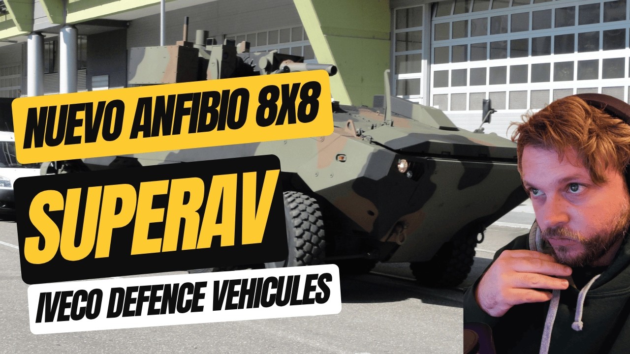 Adiós al AAV-7: así es el SUPERAV, el nuevo 8x8 anfibio de la ...