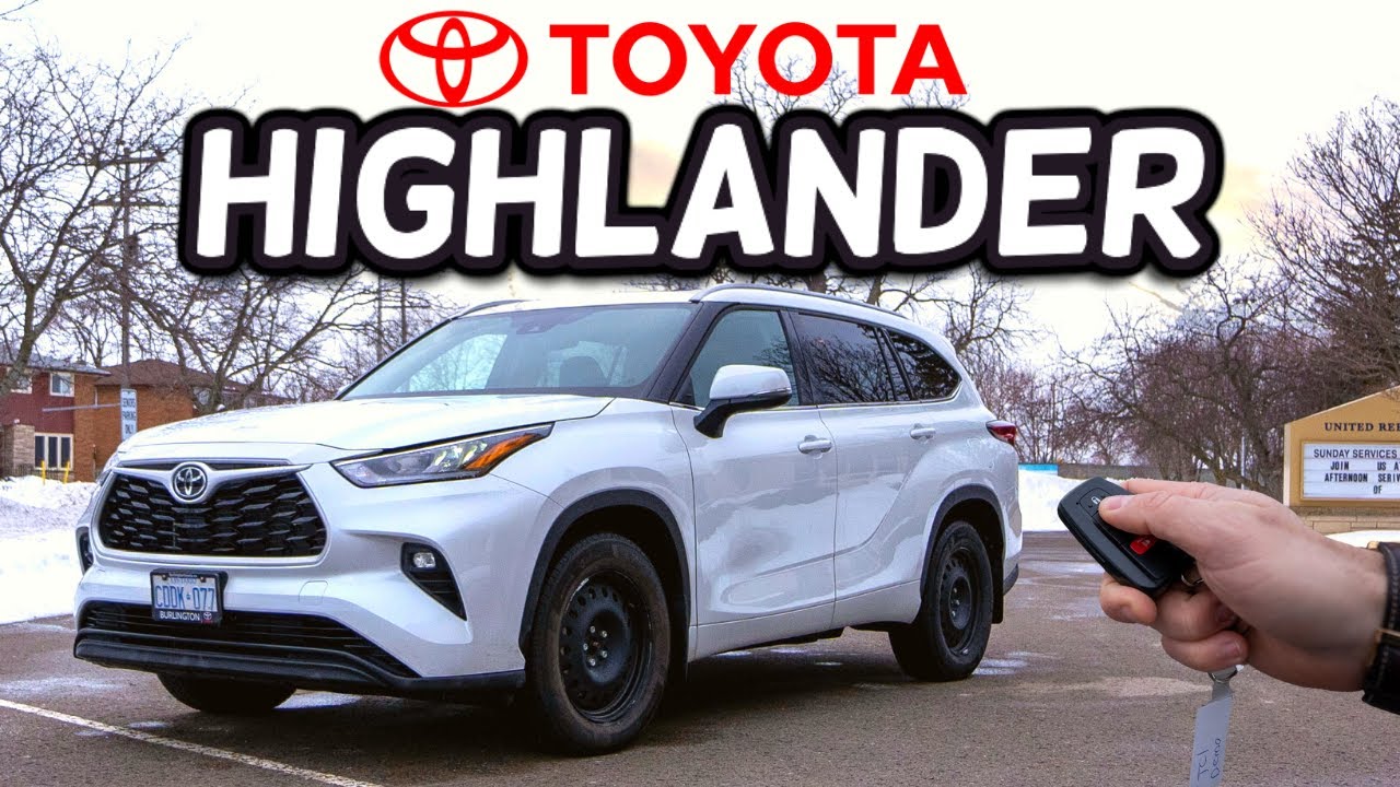 2022 Toyota Highlander XLE Review and Test Drive STILL The BEST Family ...