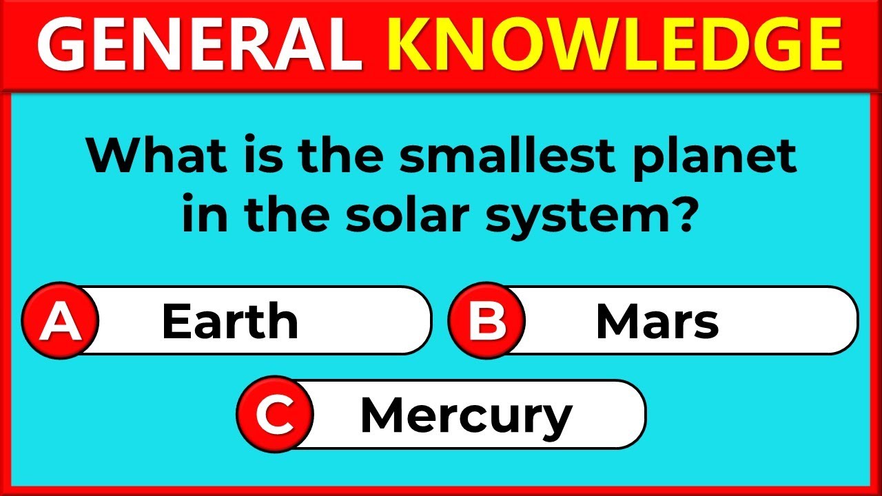 50 Questions For Intelligent People - The Ultimate General Knowledge ...