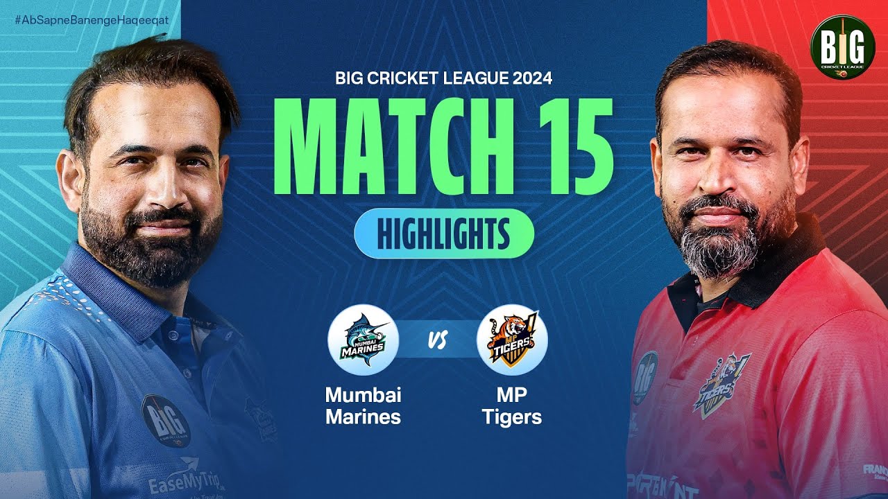 BCL 2024 - Match 15 | Mumbai Marines vs MP Tigers Highlights | # ...