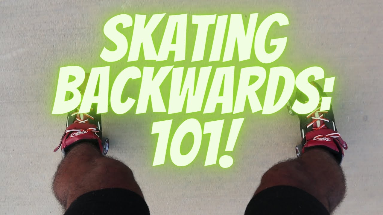 HOW TO ROLLER SKATE: BEGINNER BACKWARDS - YouTube