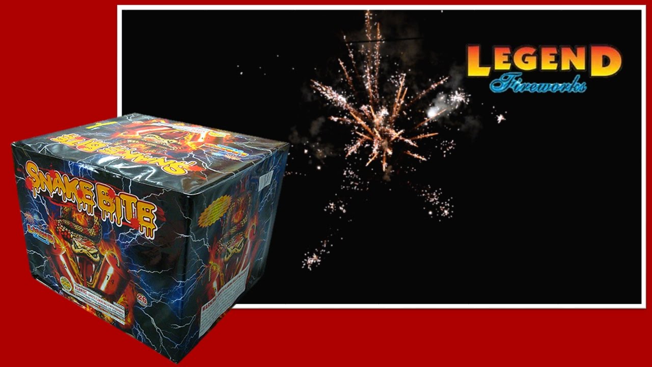 Legend Fireworks - Snake Bite 500 Gram - YouTube
