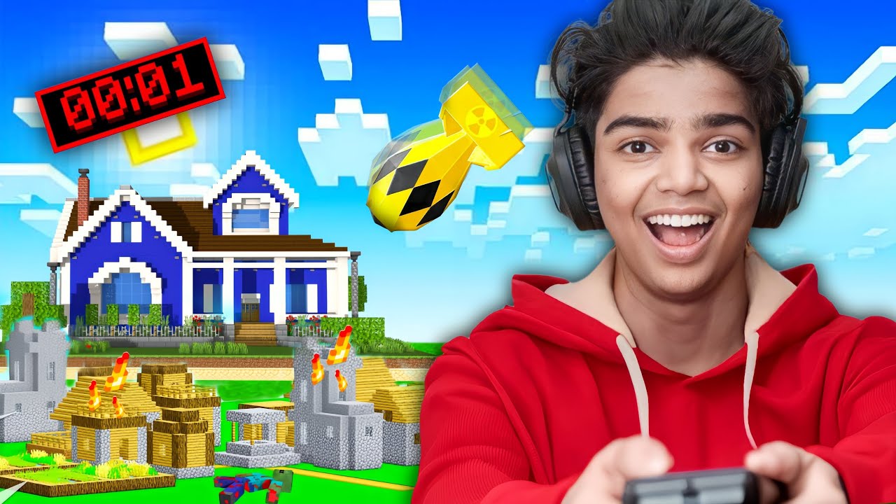 These GOD TNT Destroyed my Minecraft World... - YouTube