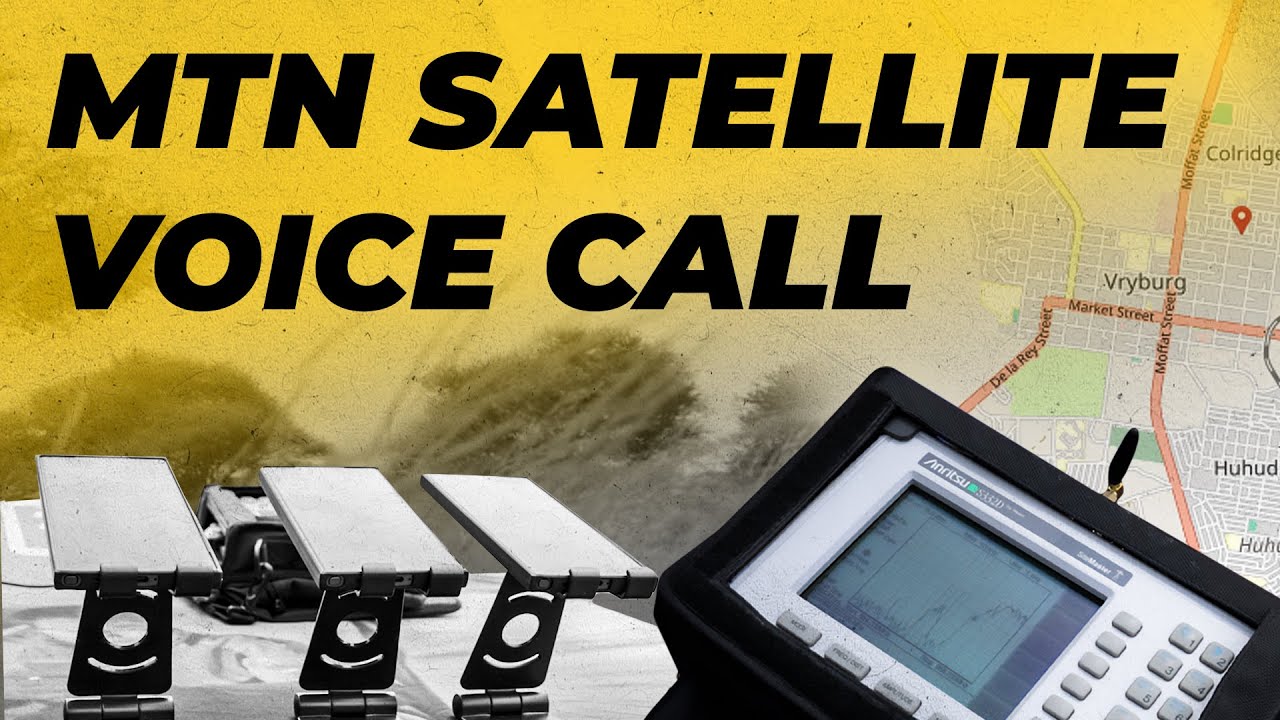 MTN Makes History: Africa’s First Satellite Voice Phone Call - YouTube