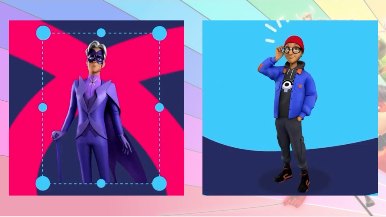 REVERSE SPECIAL GABRIEL + NINO RENDERS REVEALED! 🦋 Miraculous Ladybug ...