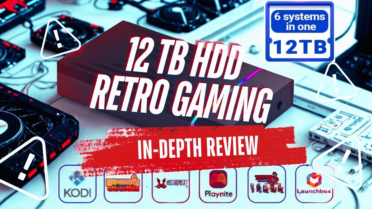 12TB 6-in-1 Gaming Hard Drive | In-Depth Review | Launchbox - Retrobat ...