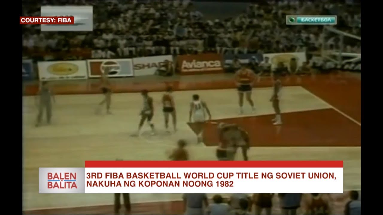 3rd FIBA Basketball World Cup Title ng Soviet Union, nakuha ng koponan ...