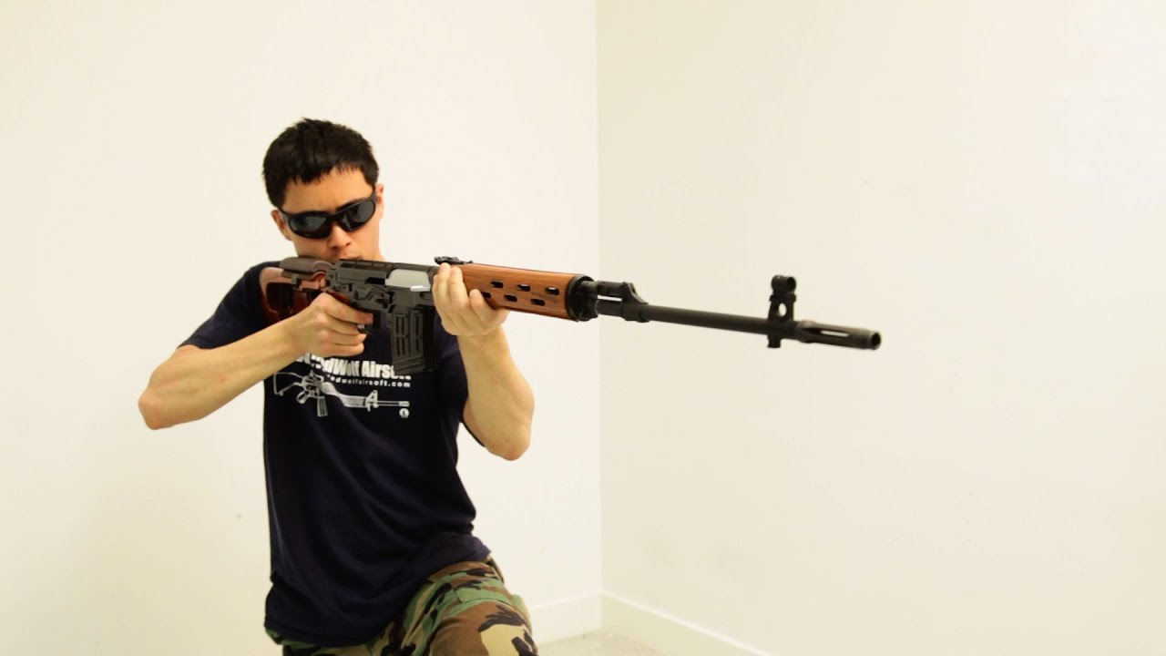 WE ACE-SVD GBB [Снайперская винтовка Драгунова СВД] (HD) - RWTV - YouTube