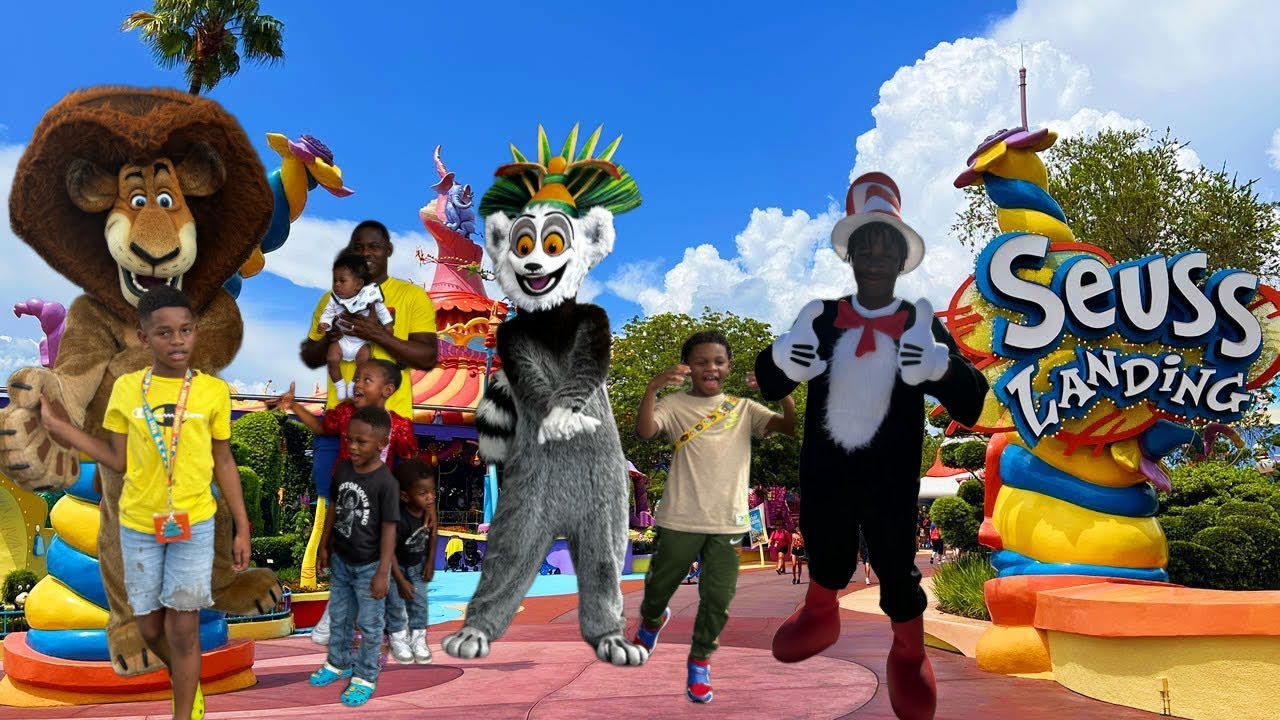 First Time In Dr.Seuss Land At Universal’s Islands Of Adventure - YouTube