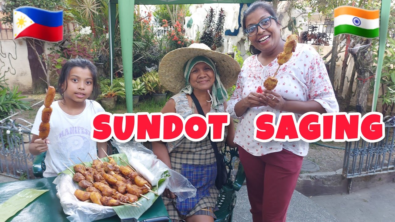 Sundot Saging | Mag enjoy sa pagkaing Pinoy bago bumalik sa UK 🇬🇧 ...