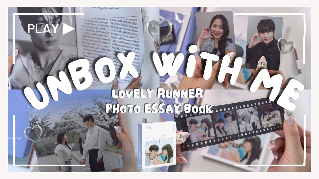 선재 업고 튀어 포토에세이북 언박싱ㅣUnboxing Lovely Runner Photo Essay Book - YouTube