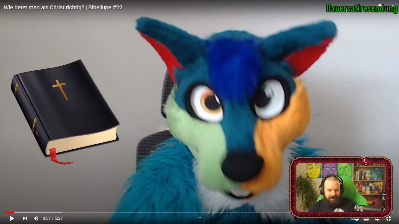 Anleitung zum Beten vom christlichen Furry - YouTube