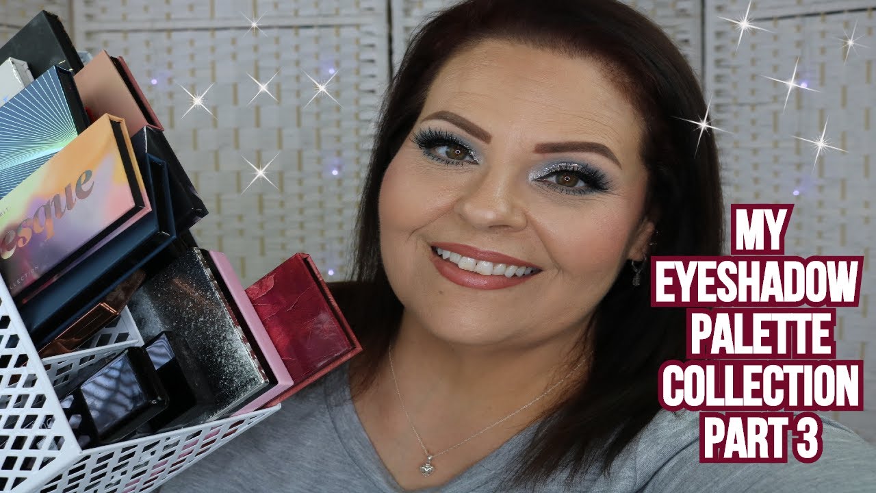 MY EYESHADOW PALETTE COLLECTION - PART 3 l Sherri Ward - YouTube