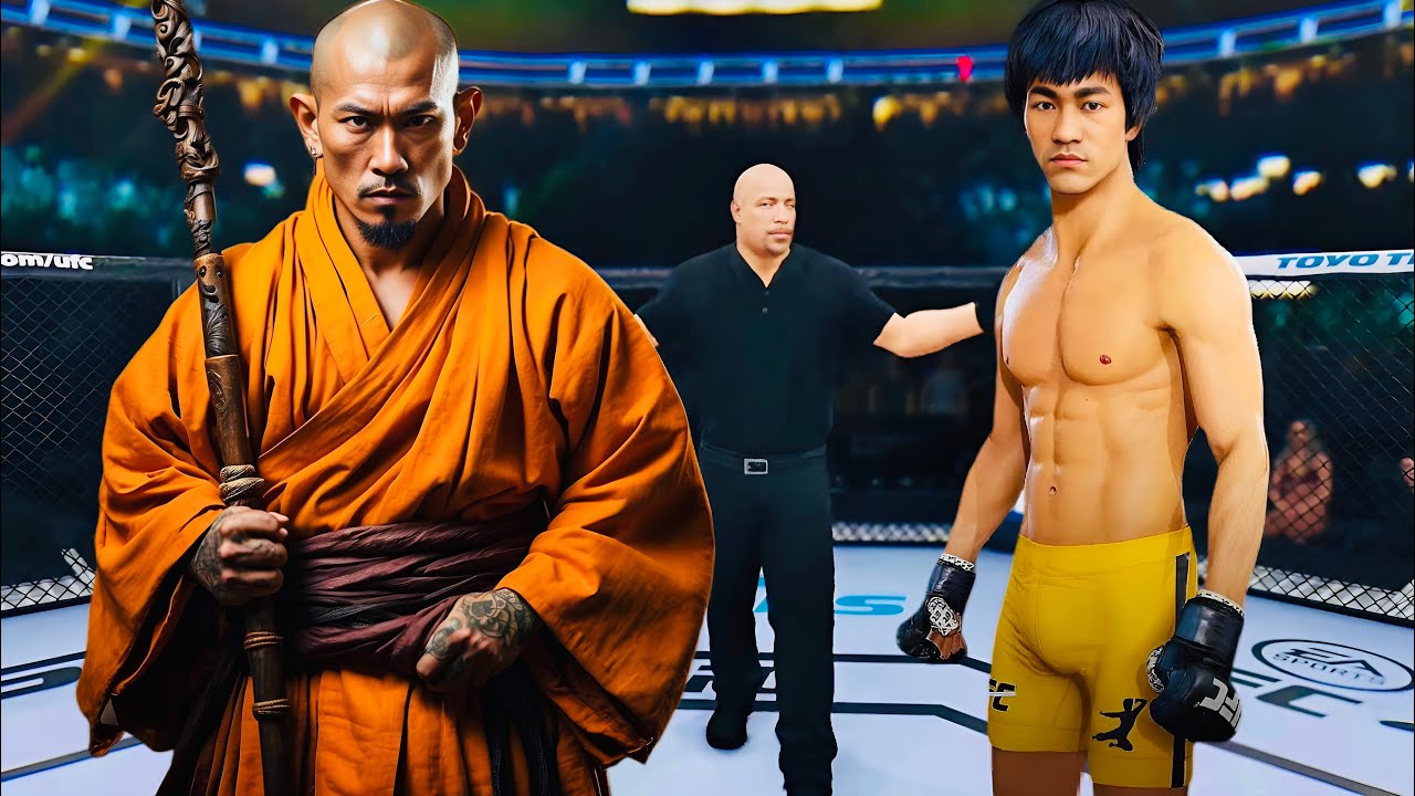 PS5 | Bruce Lee vs. Monk Mountain Tiger [EA Sport UFC 4]🥊 - YouTube