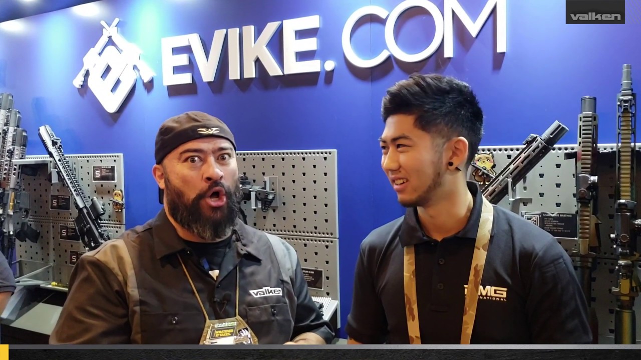 EVIKE / SHOT SHOW 2019 / VALKEN AIRSOFT - YouTube