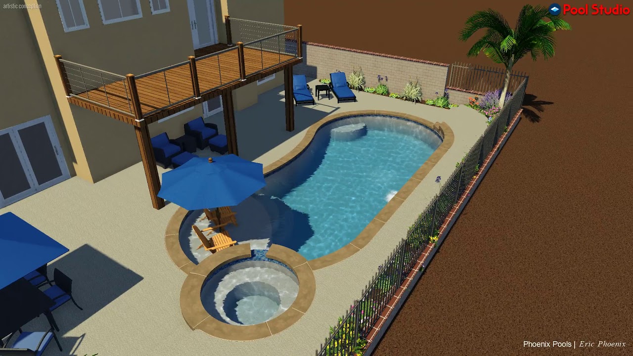 Pool Studio - 3D Swimming Pool Design Software - YouTube