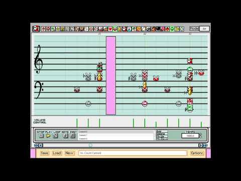 Vs. Count Cannoli (Wario: Master of Disguise) - Mario Paint - YouTube