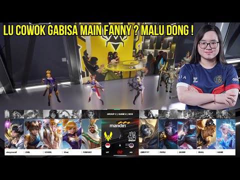 SEMUA COWOK INSECURE LIHAT FANNY VIVAL !! TEAM VITALITY VS HOMEGIRLS GAME 2