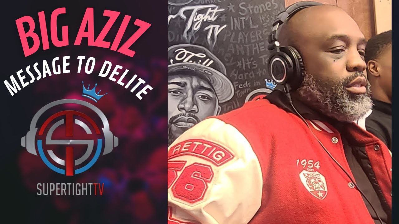 BIG AZIZ HAS A MESSAGE FOR DARRELL "DELITE" ALLAMBY+ STARVIN ARTIST RAP ...
