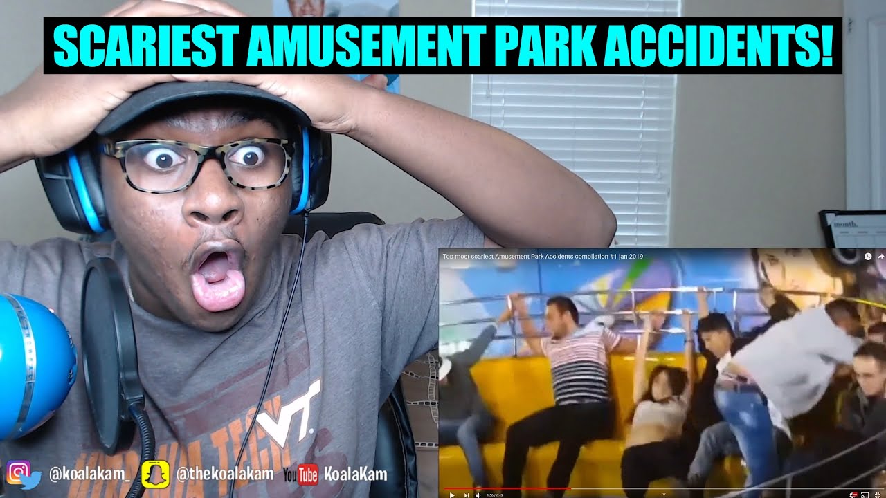 THE SCARIEST AMUSEMENT PARK ACCIDENTS | Reaction! - YouTube