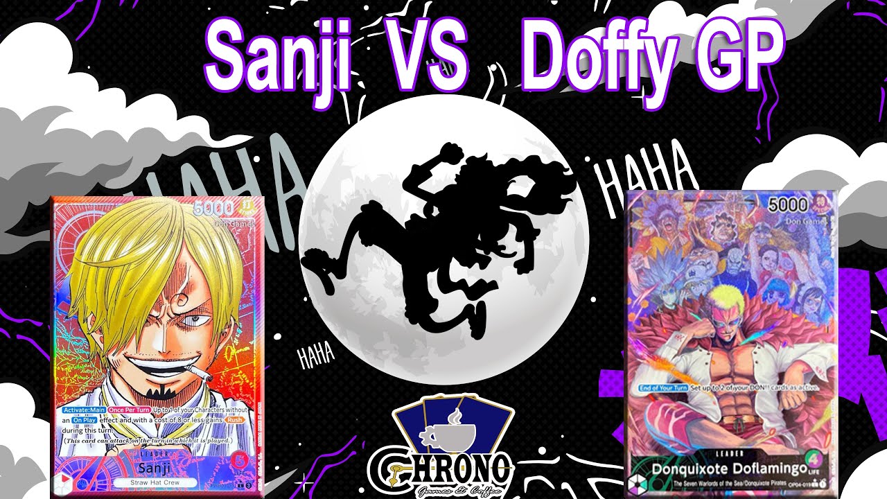 Sanji (Maria) Vs Doffy GP (Ventura) Torneo Chrono Cafe TCG - YouTube