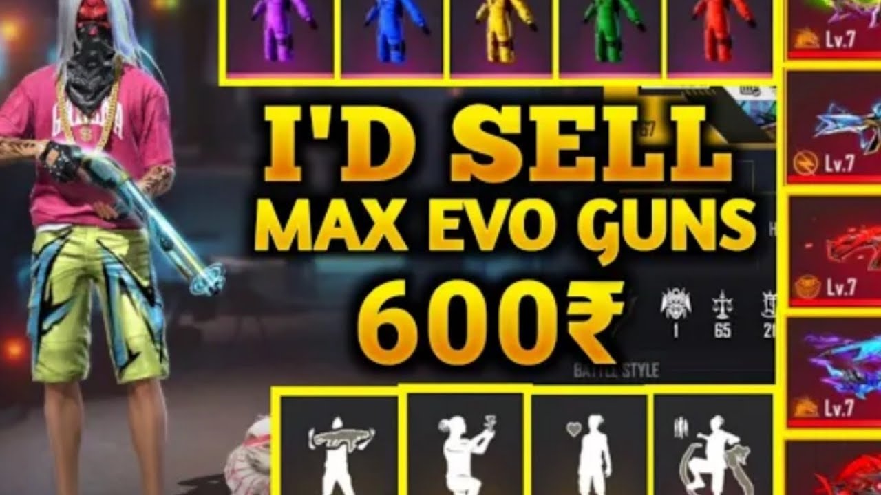 FREE FIRE ID SELL 500 RS ONLY || FF ID SELL 500 RS || OLD ACCOUNT ...