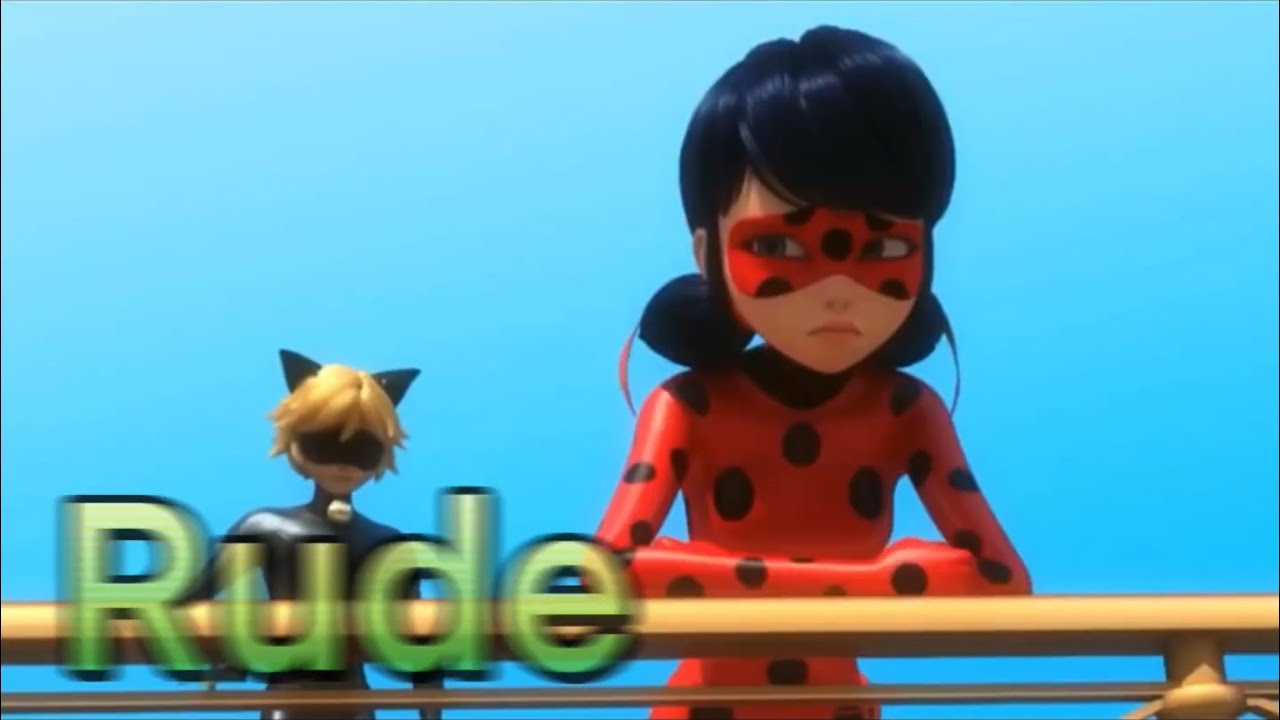 Why you gotta be so rude! (Miraculous edit.) - YouTube