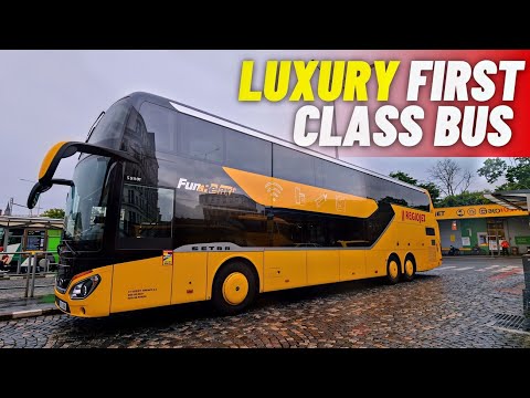I Tried Europe's Most LUXURIOUS First Class Bus