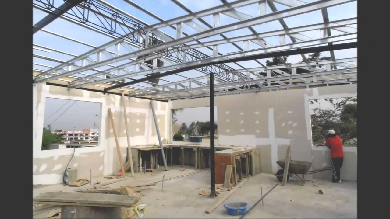 DRYWALL DESING construccion en drywall - YouTube