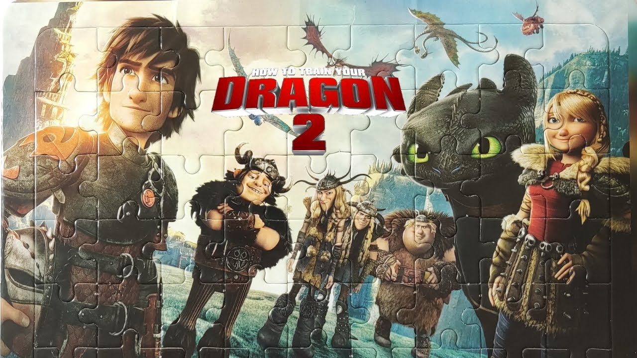 How to Train Your Dragon - The Hidden World - Hiccup and Toothless 🧩 ...