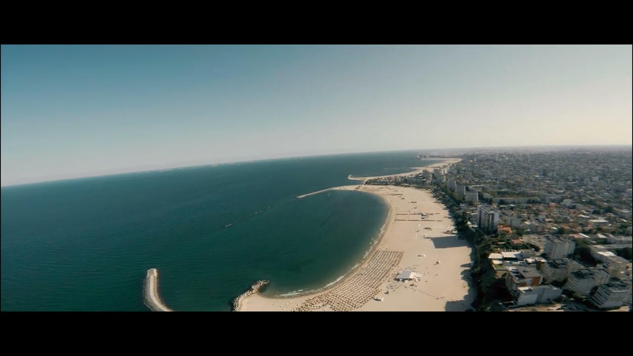 Constanta, Faleza Nord(Santa Maria Bay), Romania from Above - YouTube