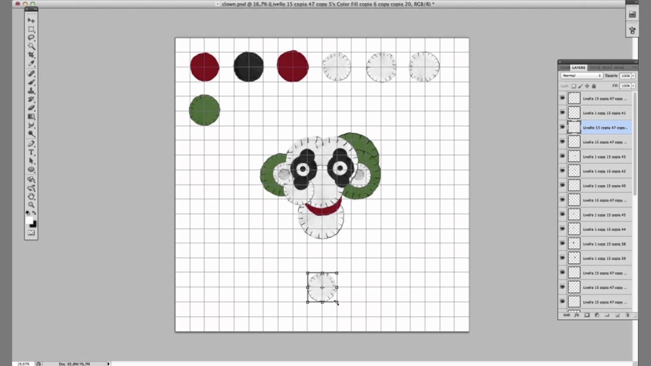 How to make a circles character? A very fast tutorial by Valerio ...