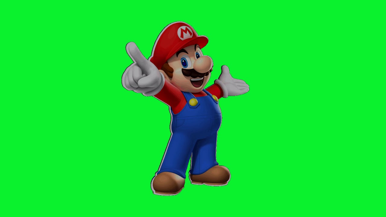 Green Screen - Chroma Key 🔥 Logo Animado 👉 Super Mario 3D - YouTube