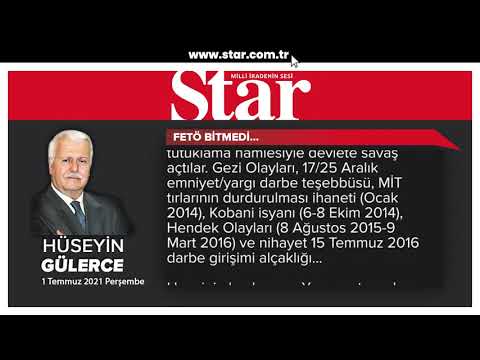 FETÖ bitmedi… - Hüseyin Gülerce (01.07.2021)