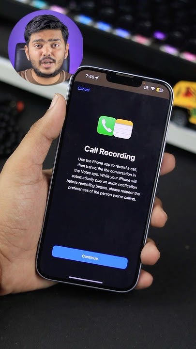 How to Enable Call Recording in iOS 18.1 - YouTube