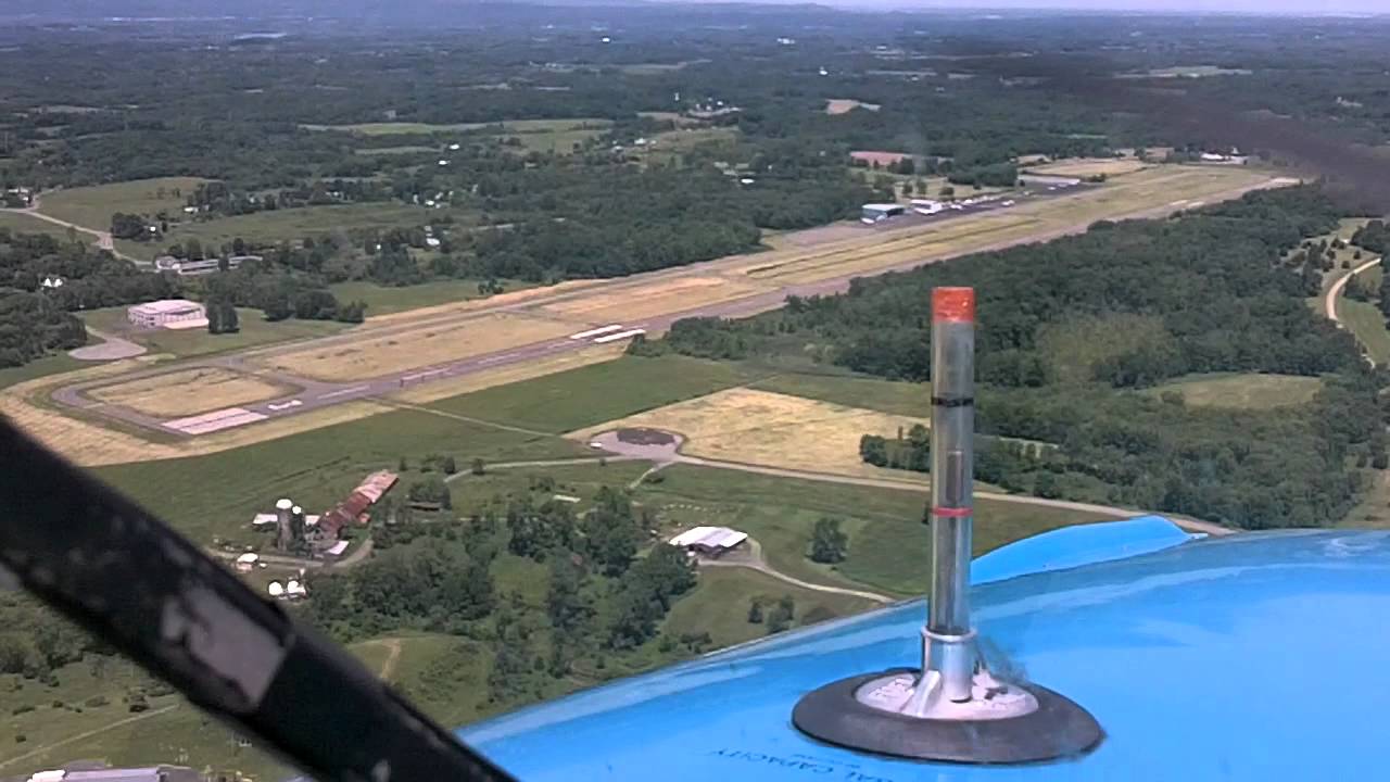 Ercoupe Landing 1B1 EGFC - YouTube