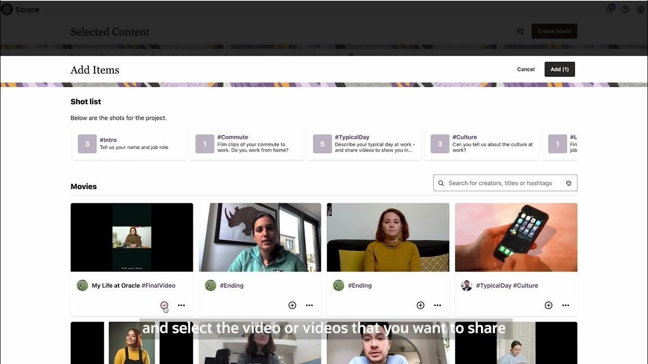 How to Add Sauce Videos to Oracle Content Management - YouTube