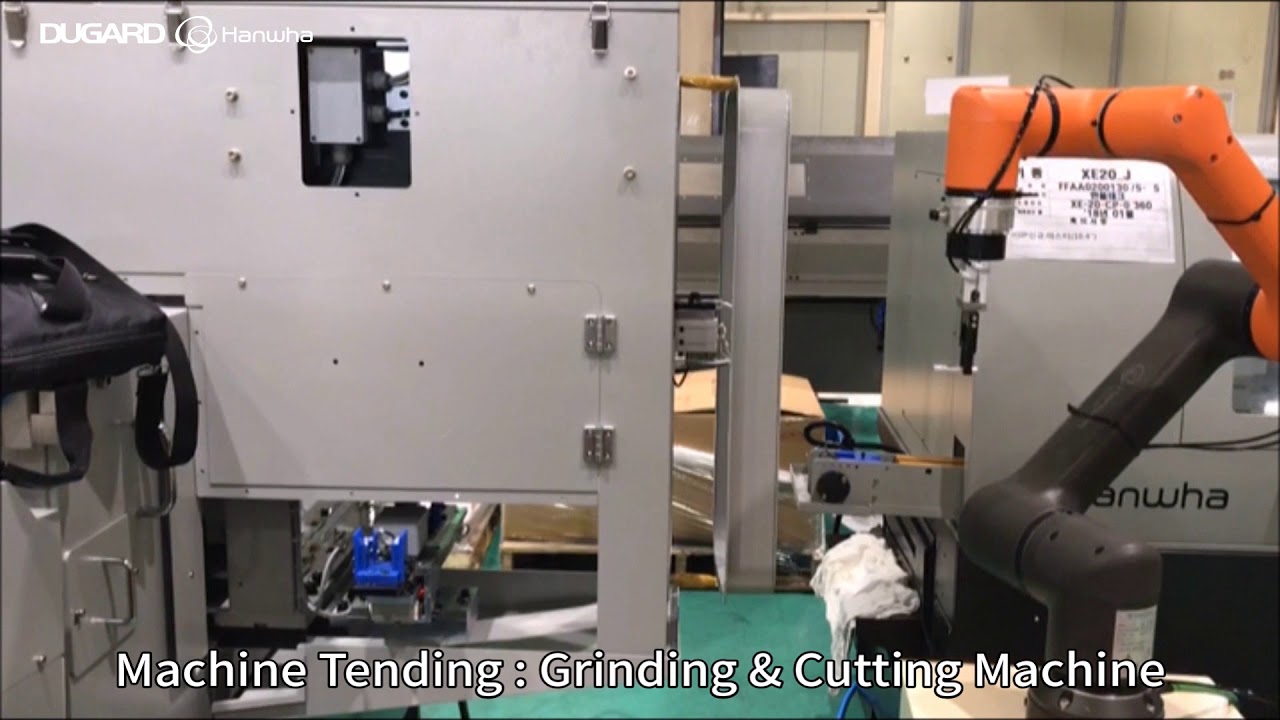 Hanwha Techwin Collaborative Robot Available at Dugard.com UK - YouTube