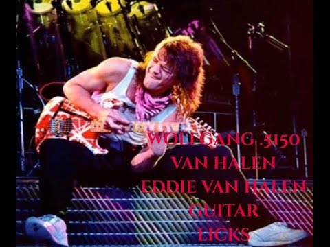 VAN HALEN ★ EDDIE VAN HALEN STYLE GUITAR LICKS @5150show ...
