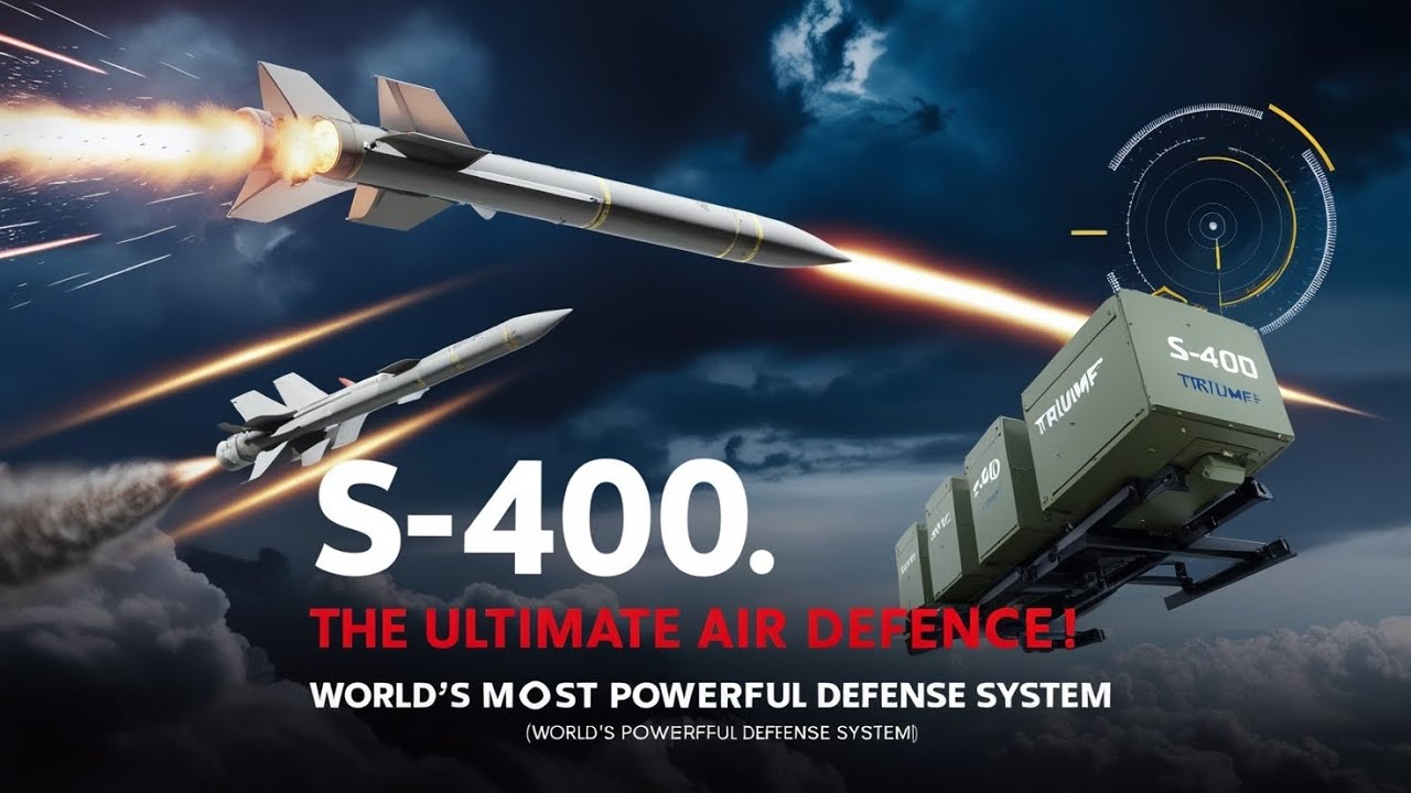 "S-400: भारत का सबसे खतरनाक एयर डिफेंस सिस्टम! 😱💥 जानिए क्यों है ये सबसे शक्तिशाली! 🇮🇳"#S400 ...