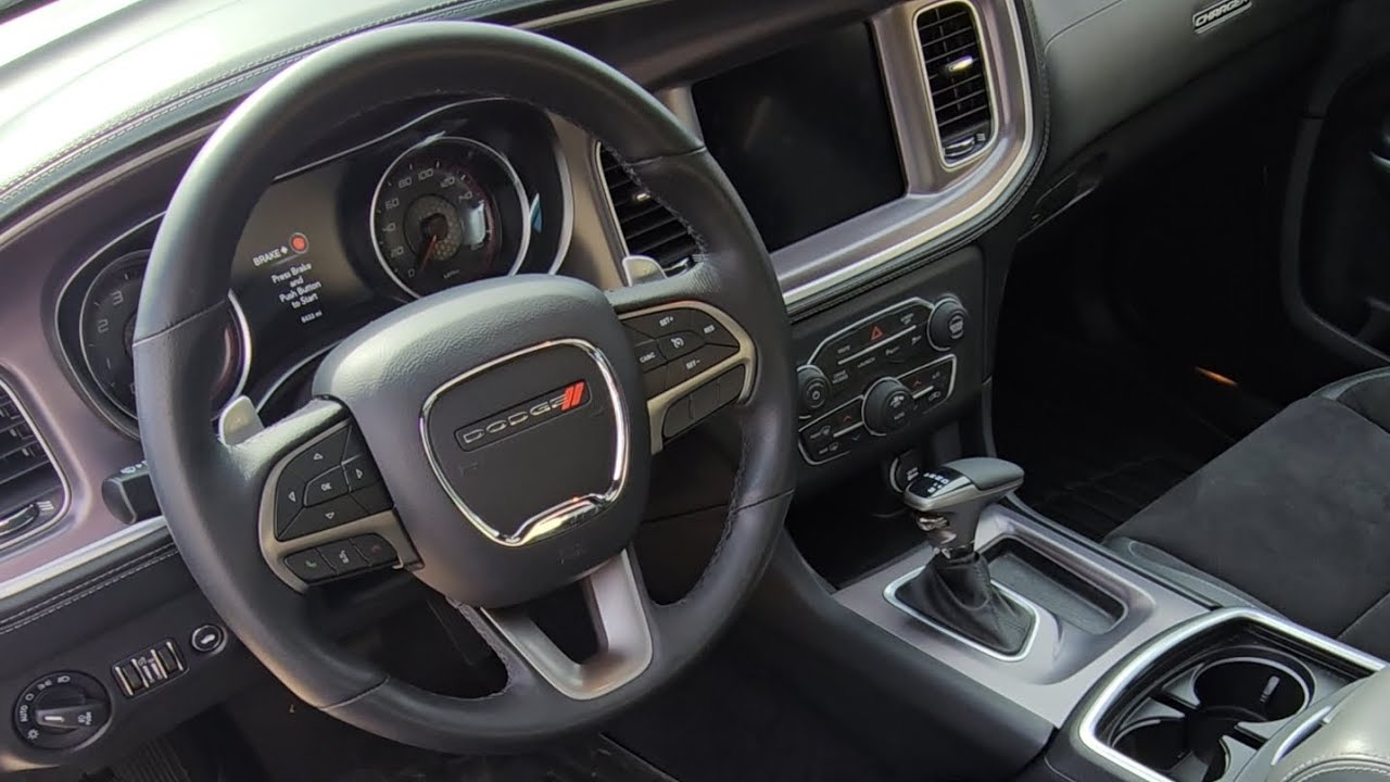 2019 Dodge Charger 392 Scat Pack Interior Cockpit View 4K POV / Don ...